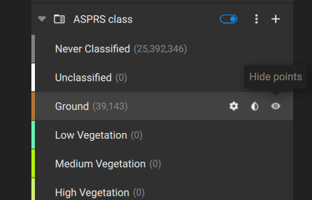 How to classify point clouds in PIX4Dmatic